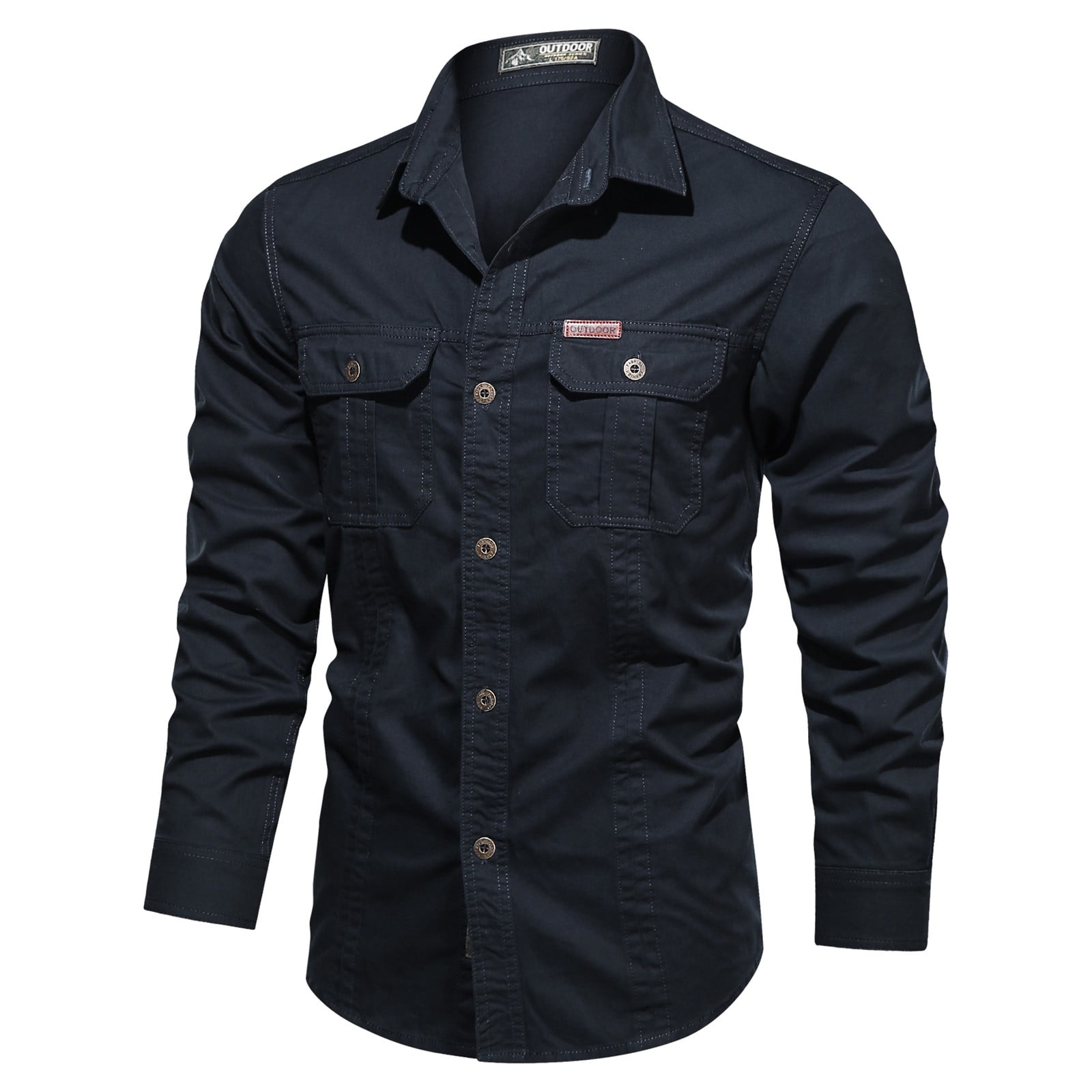 Ketyyh-chn99 Shirts for Men Fashion Plaid Flannel Shirts Casual Button ...
