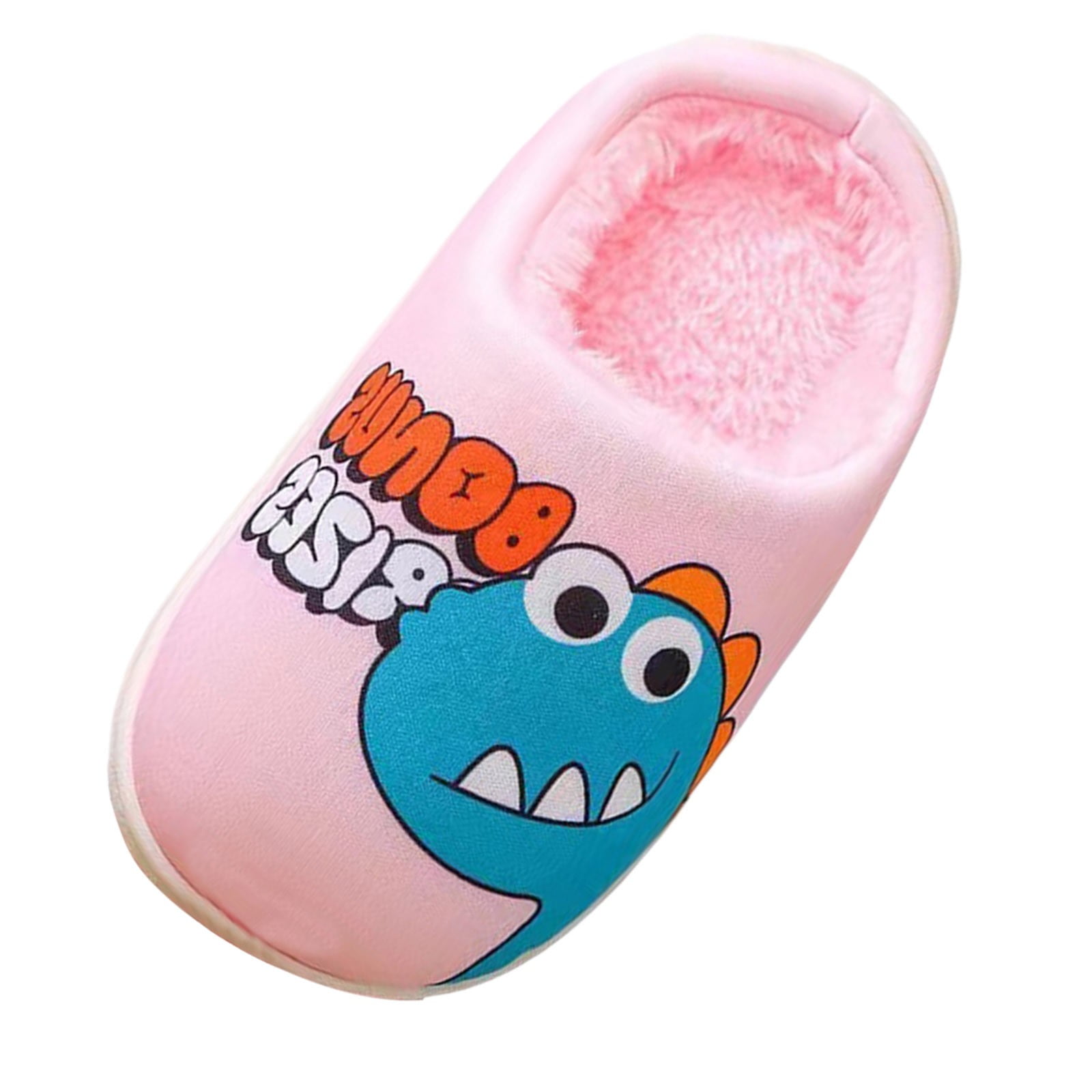 Ketyyh-chn99 Slippers for Kids Winter Toddler Girls Cartoon Warm Indoor ...