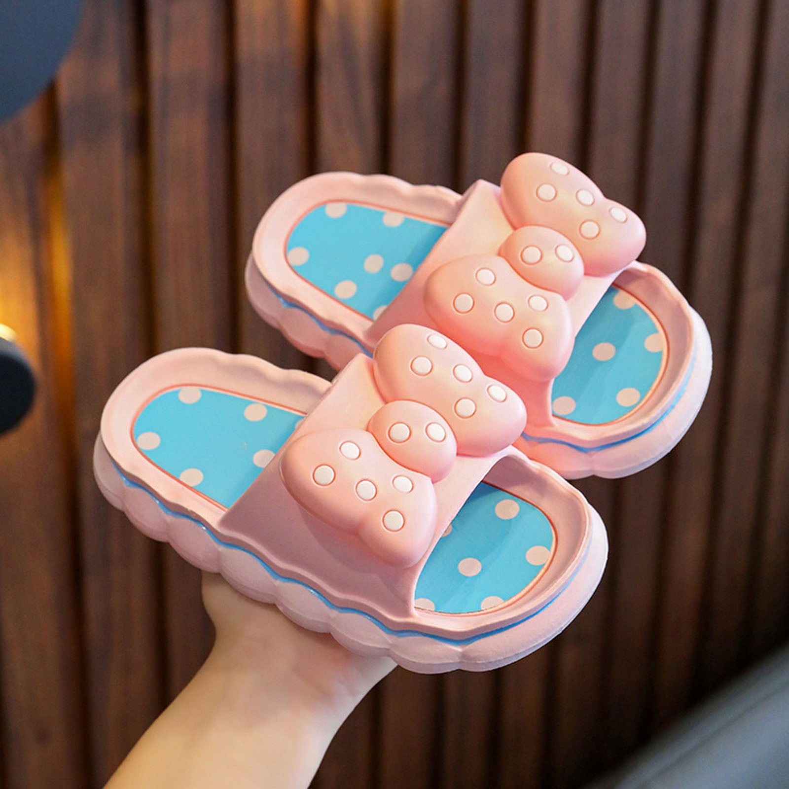 Ketyyh-chn99 Slippers for Teen Girls House Shoes For Kids Thick Baby ...