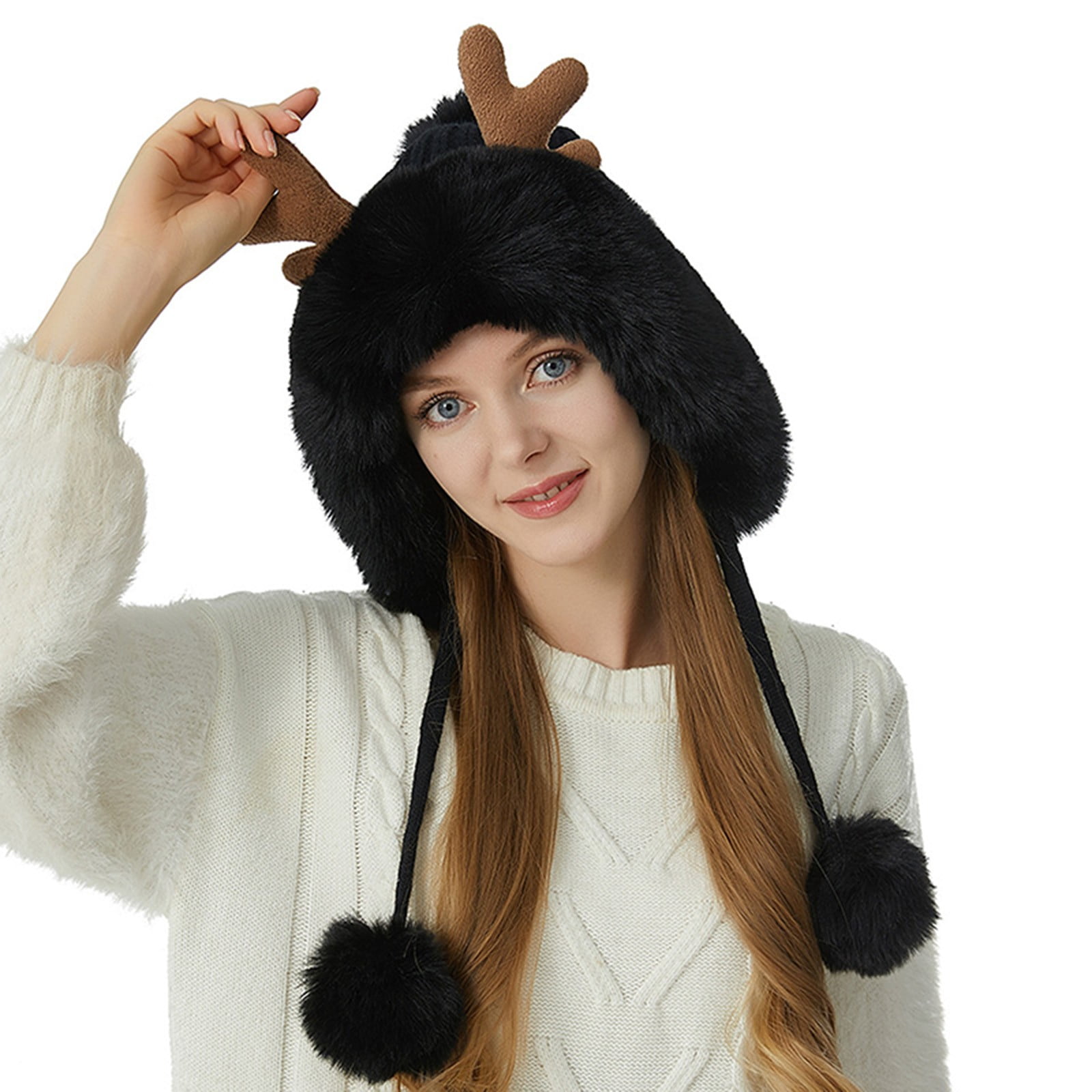 Ketyyh-chn99 Top Bomber Winter Bomber Hat for Men Hunting Ushanka ...