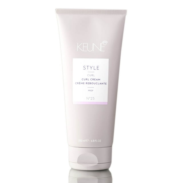 Keune Style Curl Cream - 6.8 oz, Curl-Activating, Frizz-Free, Heat ...