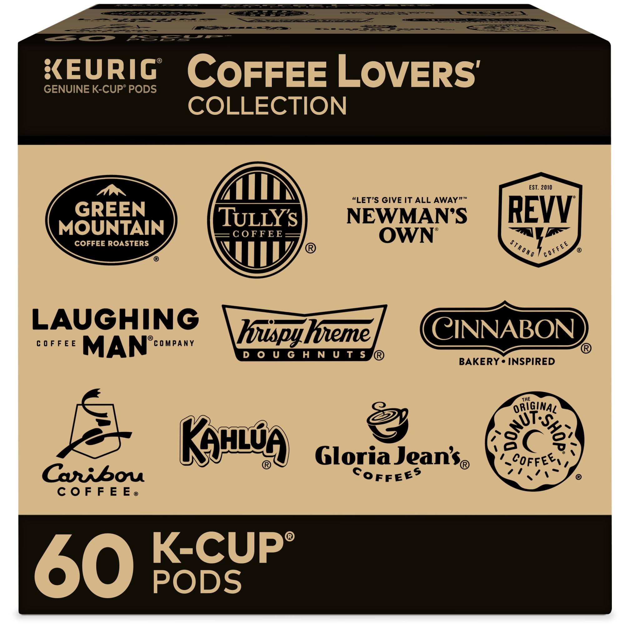 Keurig Coffee Lovers' Collection Variety Pack, Single-Serve Coffee K ...