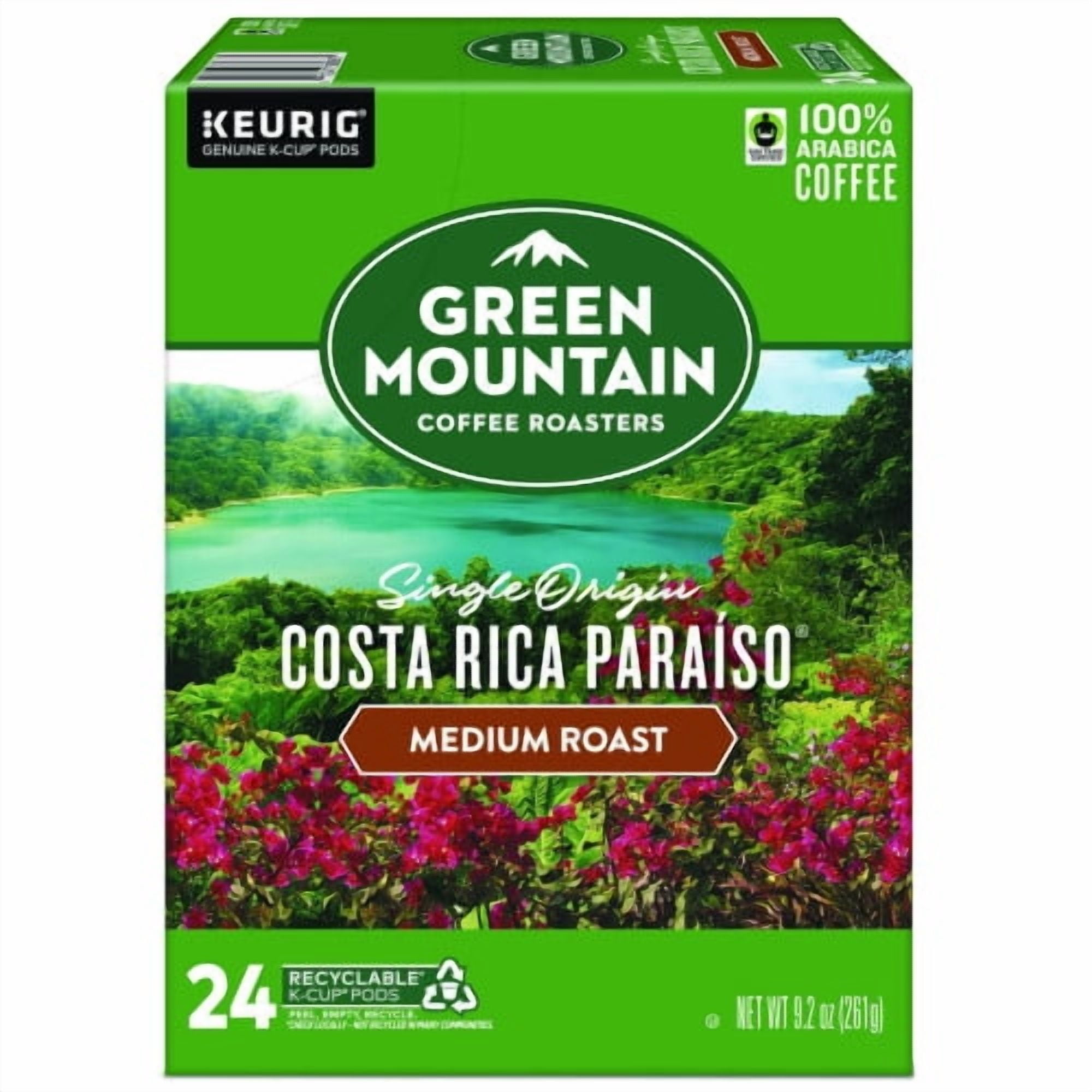 Keurig K-Cup Pods, Medium Roast Costa Rica Paraiso Coffee, 24/Box ...