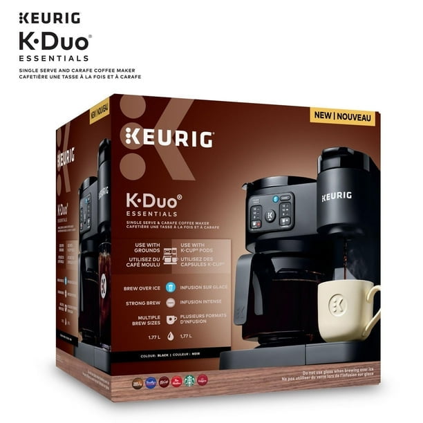 Keurig K-Duo Essentials Gen 2 Single Serve Coffee Brewer - Walmart ...