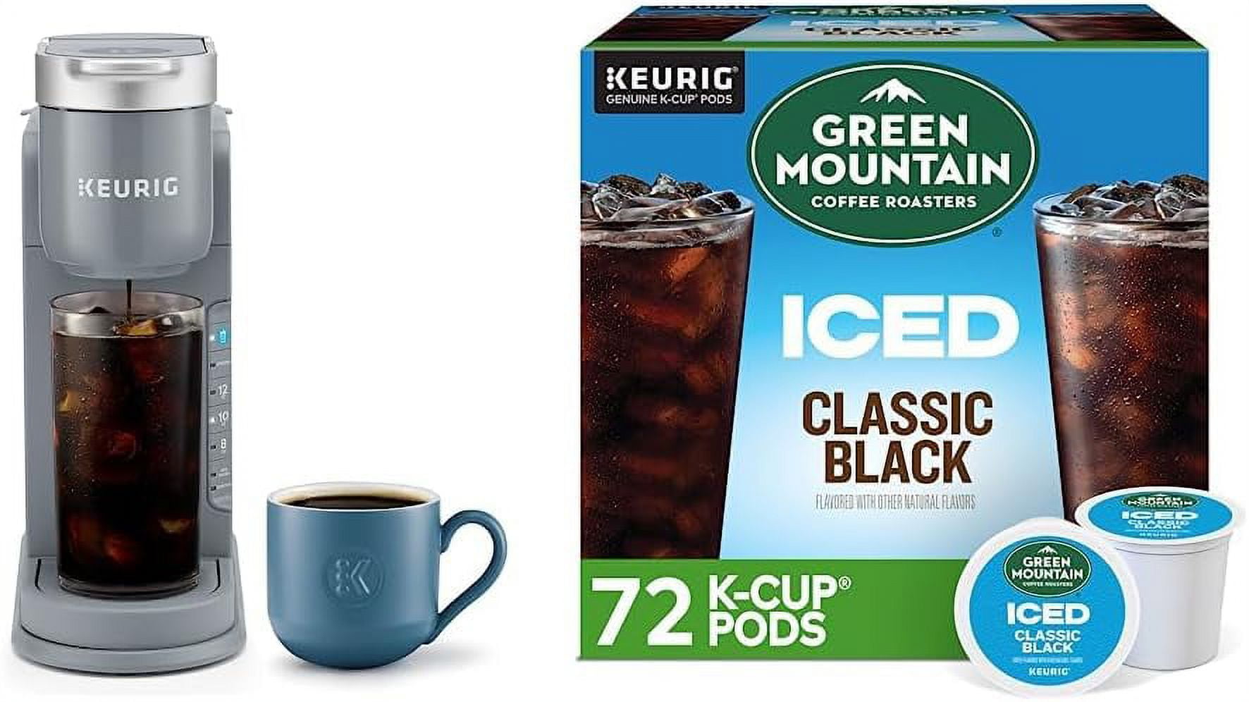 Keurig K-Iced Coffee Maker, Single Serve K-Cup Pod Iced Coffee Maker ... Keurig K-Iced Coffee Maker, Single Serve K-Cup Pod Iced Coffee Maker ...