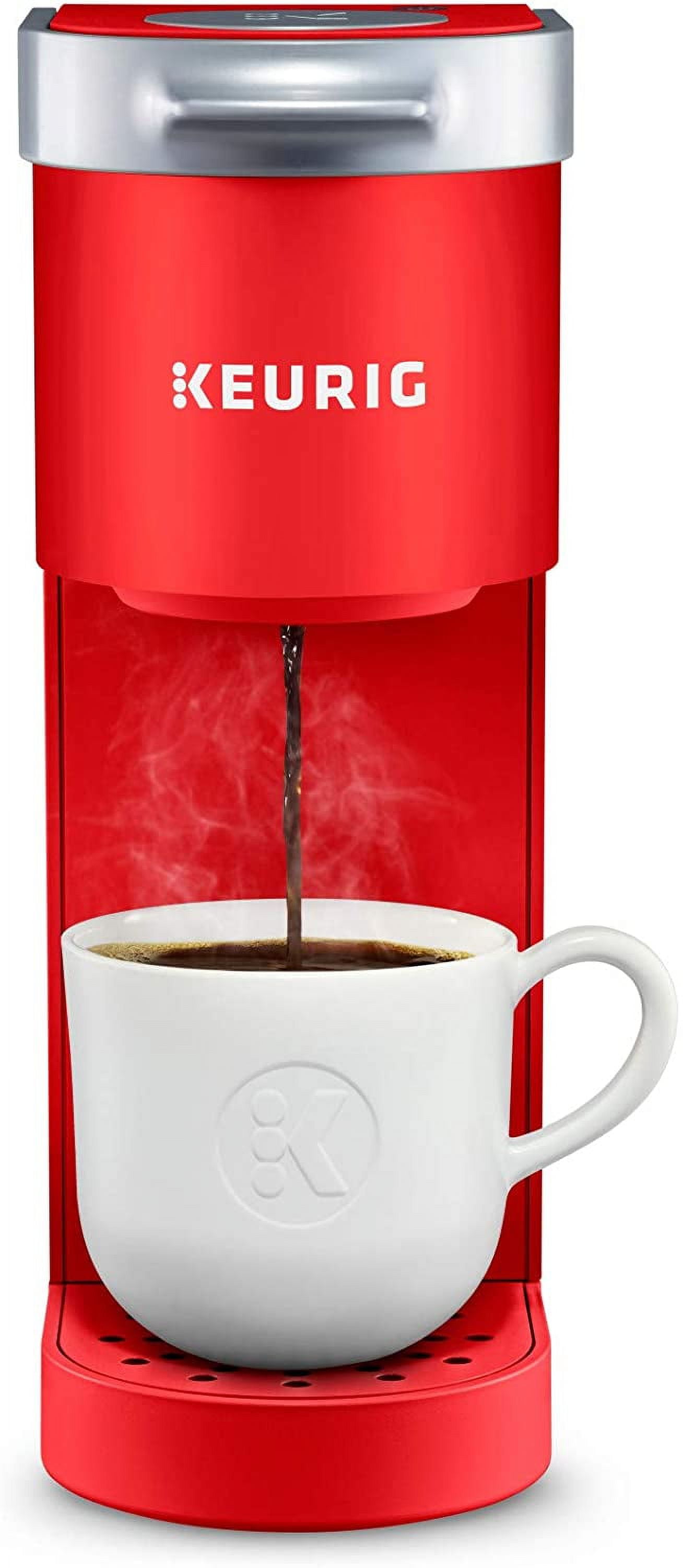 Keurig K-Mini Single Serve K-Cup Pod Coffee Maker, Poppy Red - Walmart.com