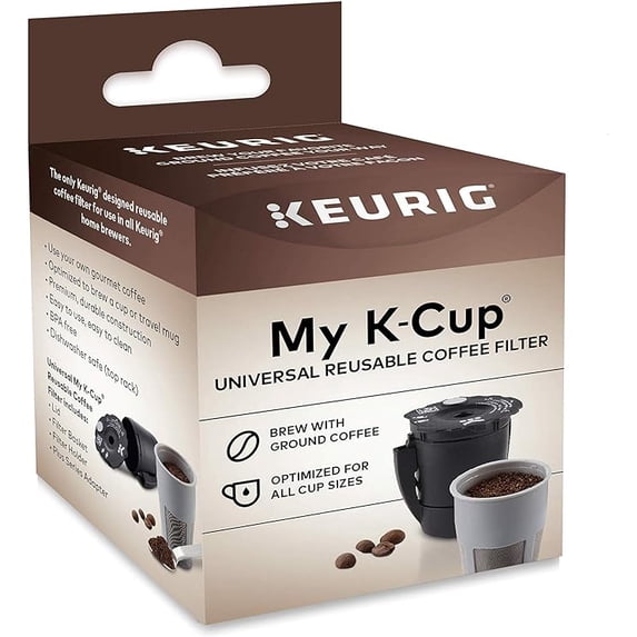 Keurig My K-Cup: Single Serve Reusable Coffee Filter - Walmart.com