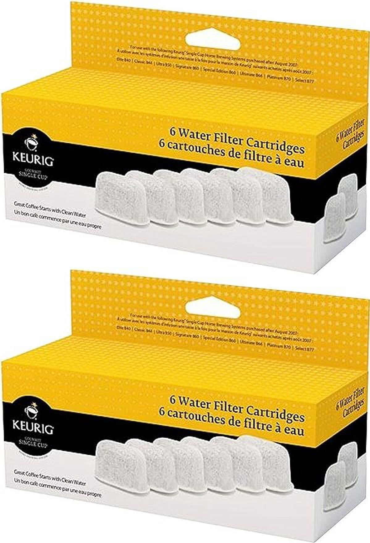 Keurig Six Water Filter Cartridges (12 filters) - Walmart.com