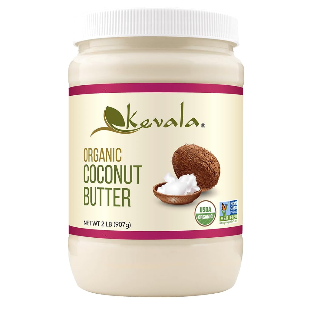 Kevala Organic Coconut SCH4 Butter - Gluten Free Paste, Spreadable ...