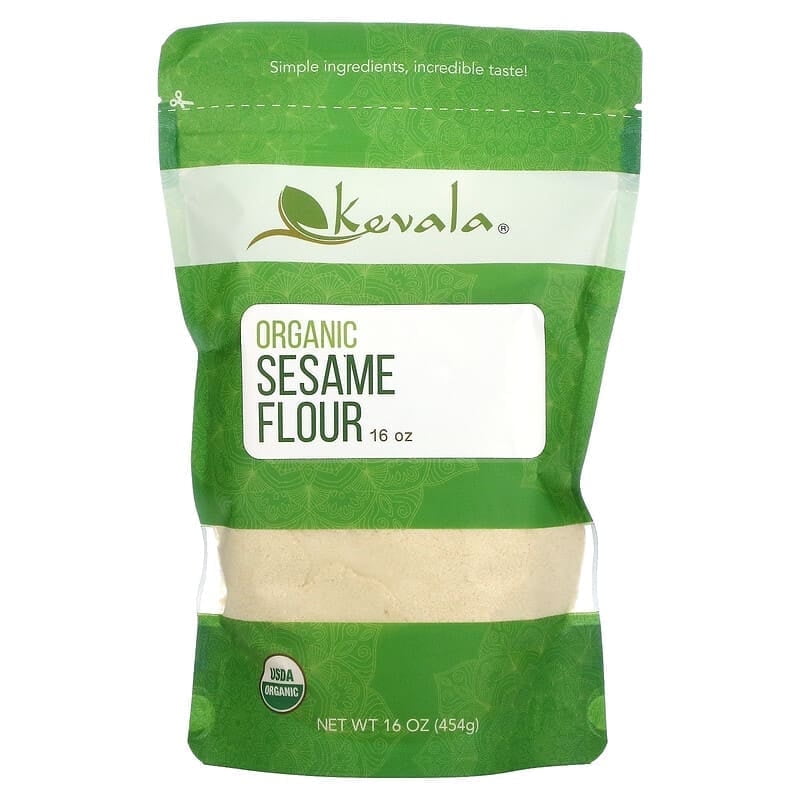 Kevala, Organic Sesame Flour, 16 oz Pack of 3 - Walmart.com
