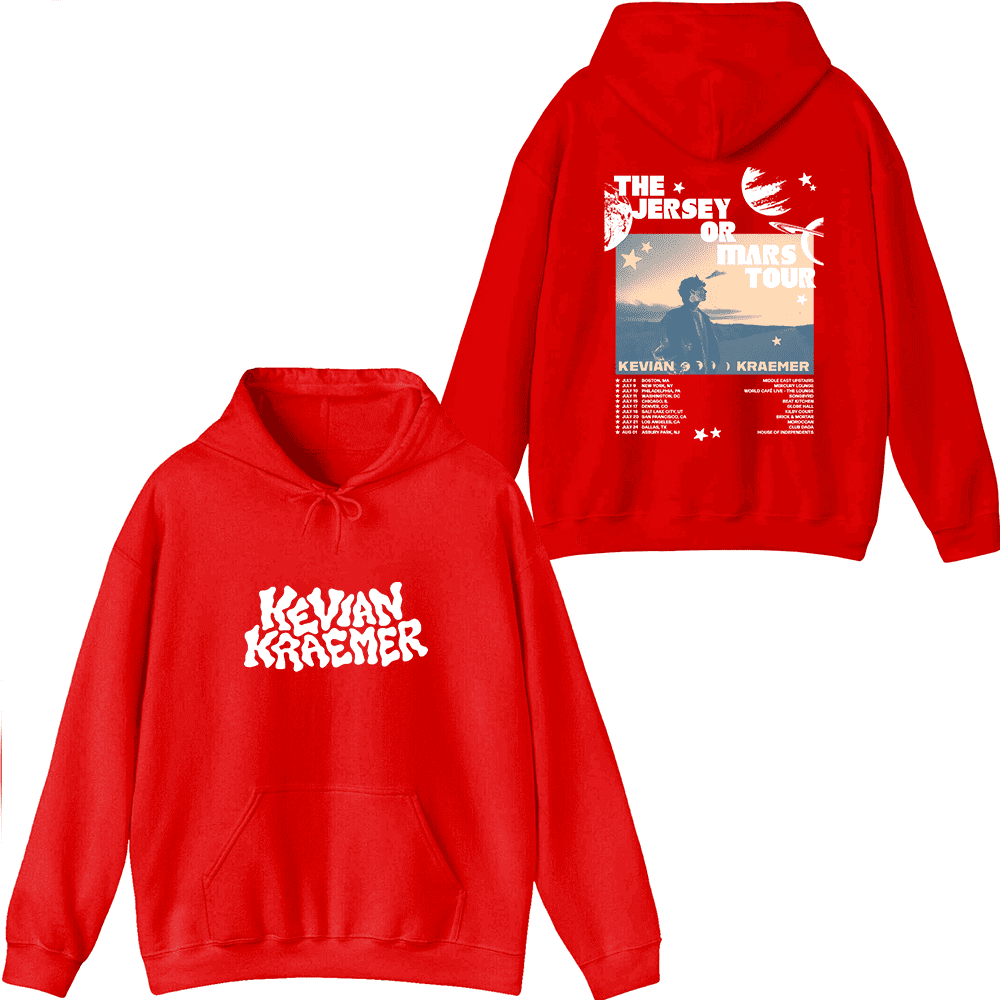 Kevian Kraemer Merch The Jersey or Mars Tour Hoodie Unisex Men Women ...