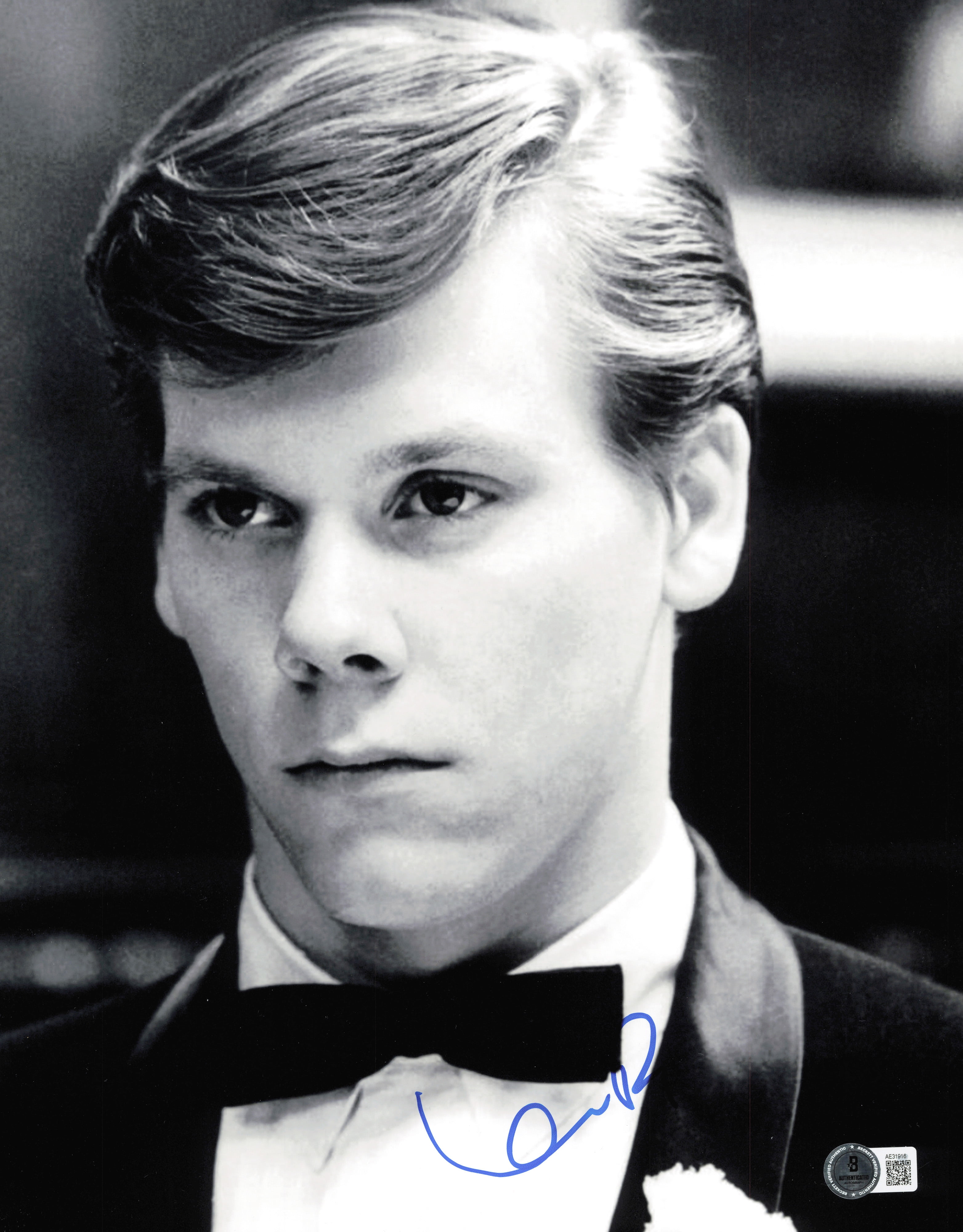 Kevin Bacon Autographed 11x14 Photo Diner Beckett BAS QR #AE31916 ...
