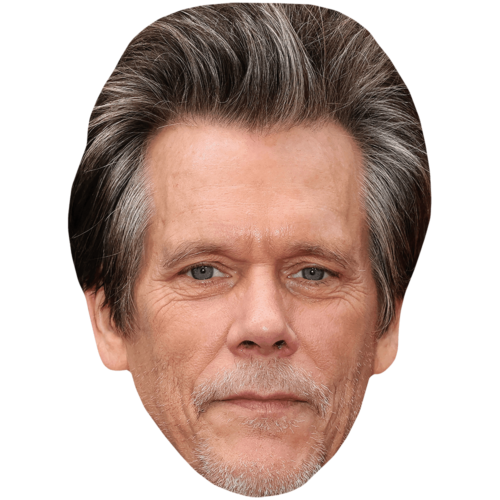 Kevin Bacon (Grey Hair) Flat Cardboard Face - Walmart.com