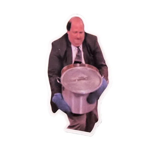 Kevin Chili The Office Vinyl Sticker - 3 Pack - Walmart.com