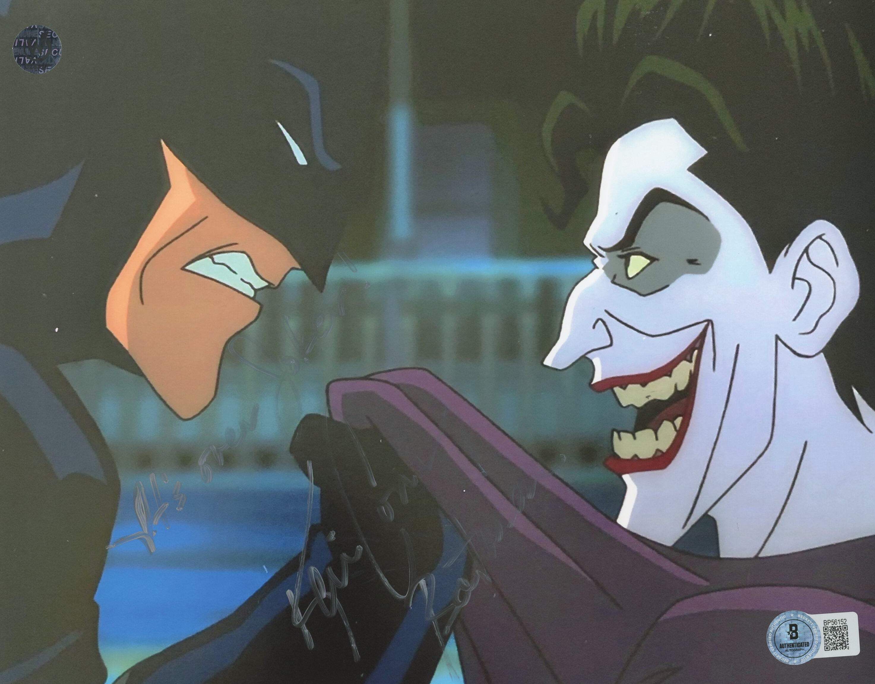 Kevin Conroy Batman The Animated Series "2x Insc" Signed 8x10 Photo BAS ...