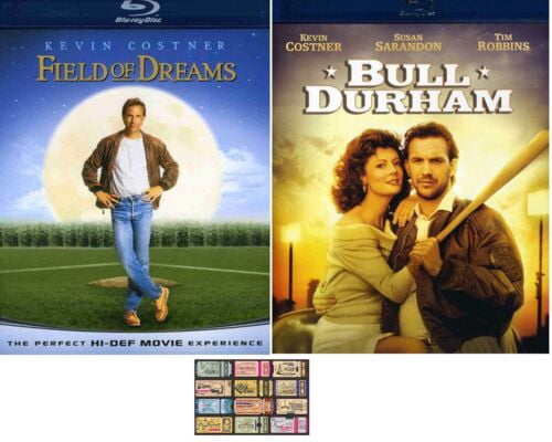 Kevin Costner Baseball 2 Blu Ray Set Field Of Dreams & Bull Durham ...