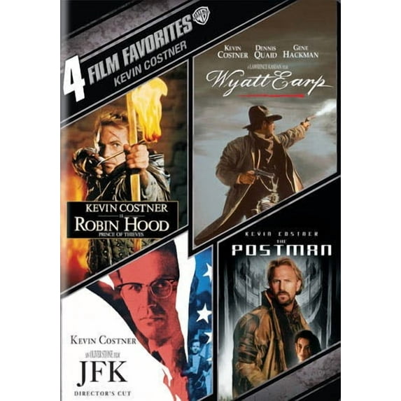 Warner Home Video: 4 Film Favorites Kevin Costner Drama - Movie ...