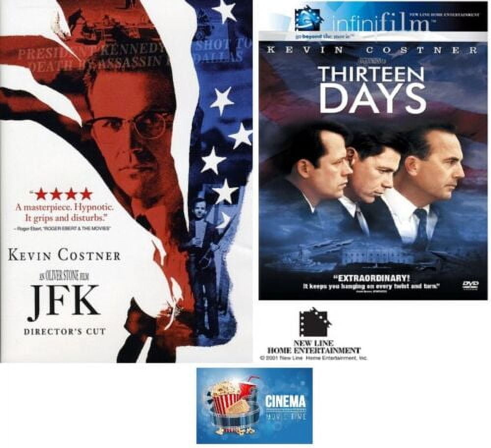 Kevin Costner Double Feature JFK & Thirteen Days 2 DVD Set New | #Catalog - Walmart.com
