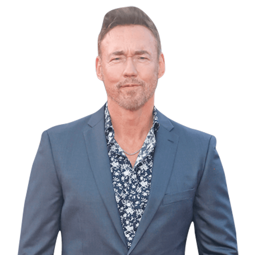 Kevin Durand (Dark Blue) Half Body Buddy Cutout - Walmart Business Supplies