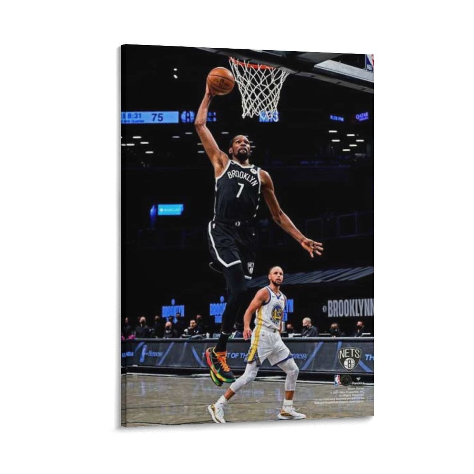 Kevin Durant Basketball Player Poster (1) Painting On Canvas Wall Art ...