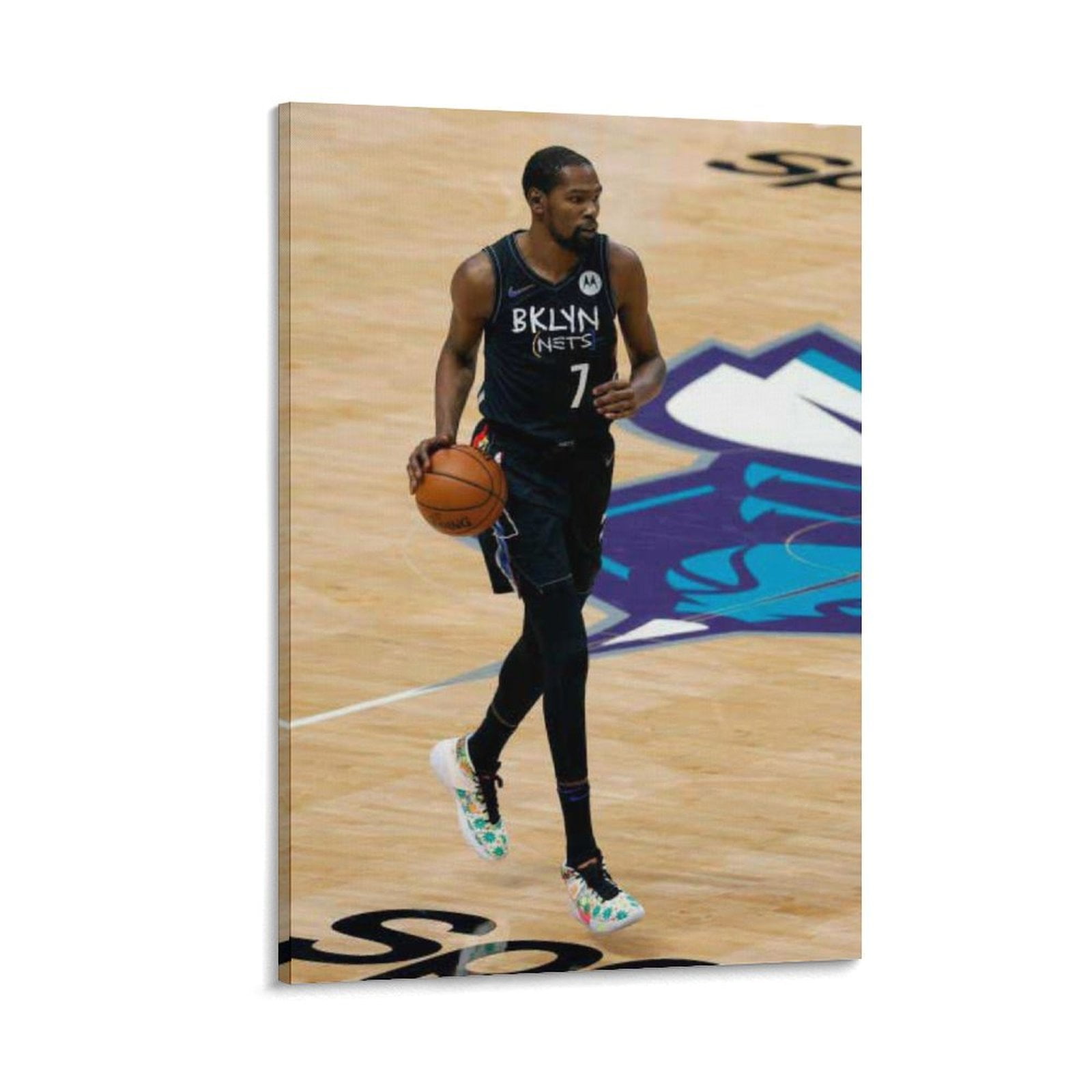 Kevin Durant Basketball Player Poster (13) Canvas Poster Wall Art ...