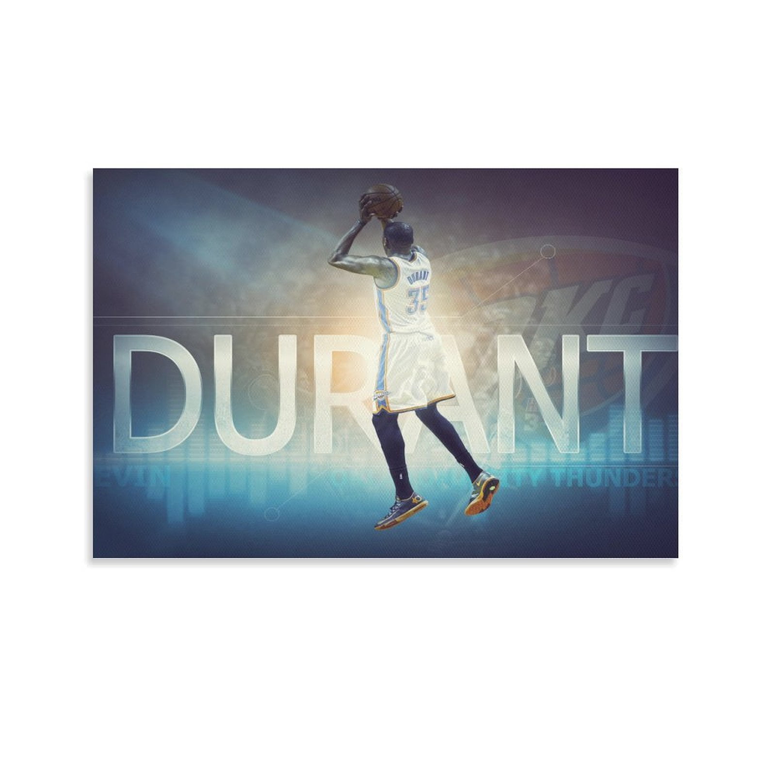 Kevin Durant Basketball Player Poster (25) Artworks Picture Print ...
