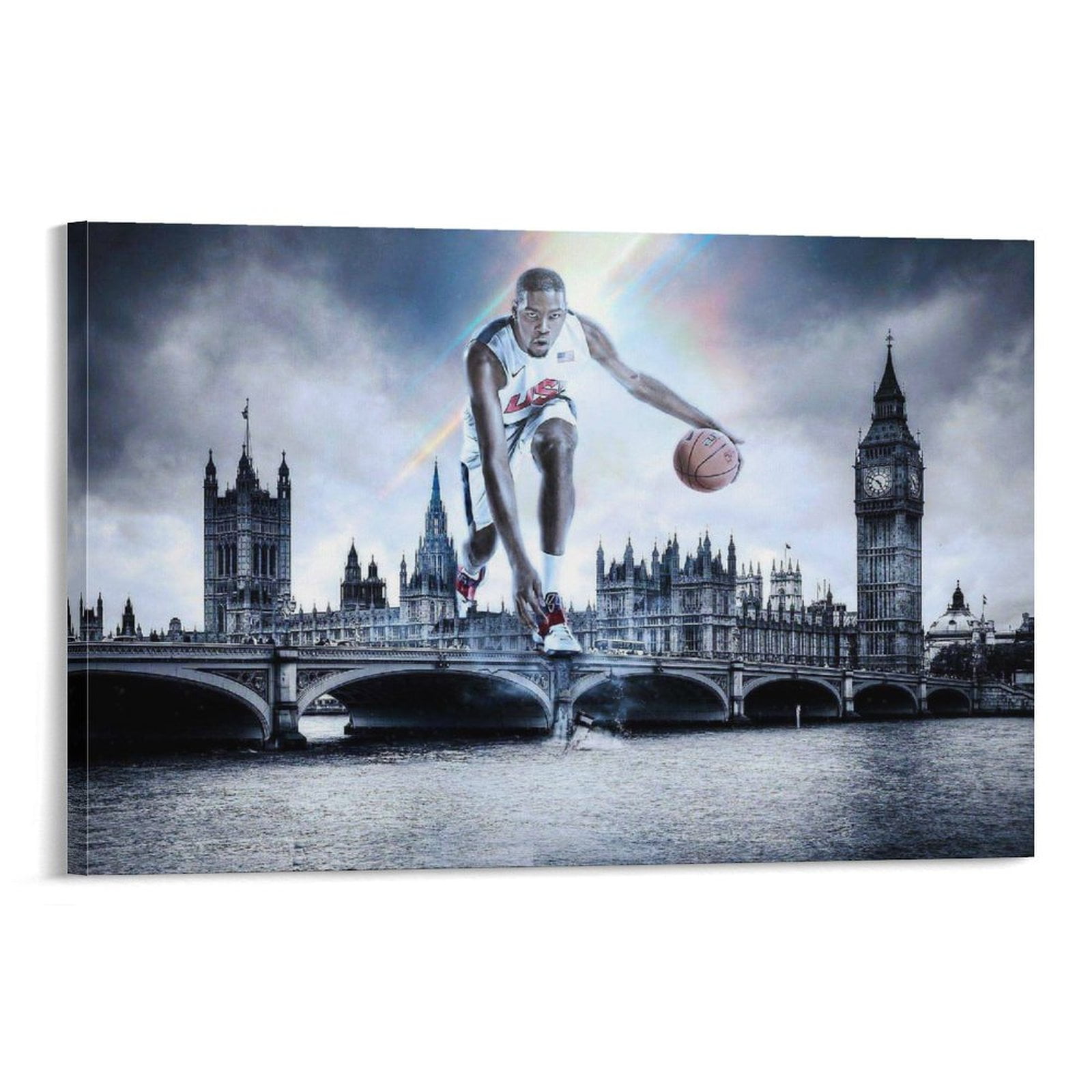 Kevin Durant Basketball Player Poster (29) Print Photo Art Painting ...