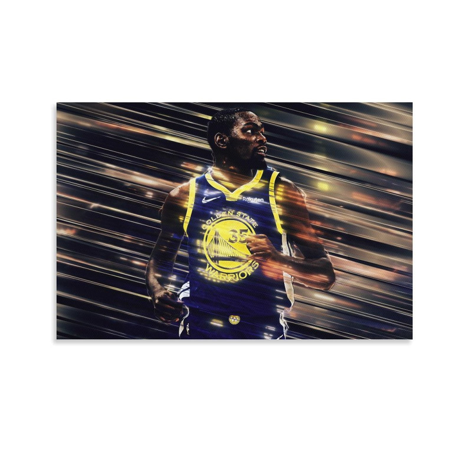 Kevin Durant Basketball Player Poster (35) Painting On Canvas Wall Art ...