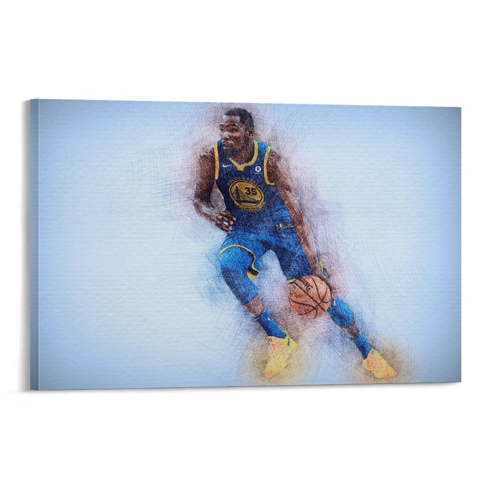 Kevin Durant Basketball Player Poster (37) Poster Cool Artworks ...