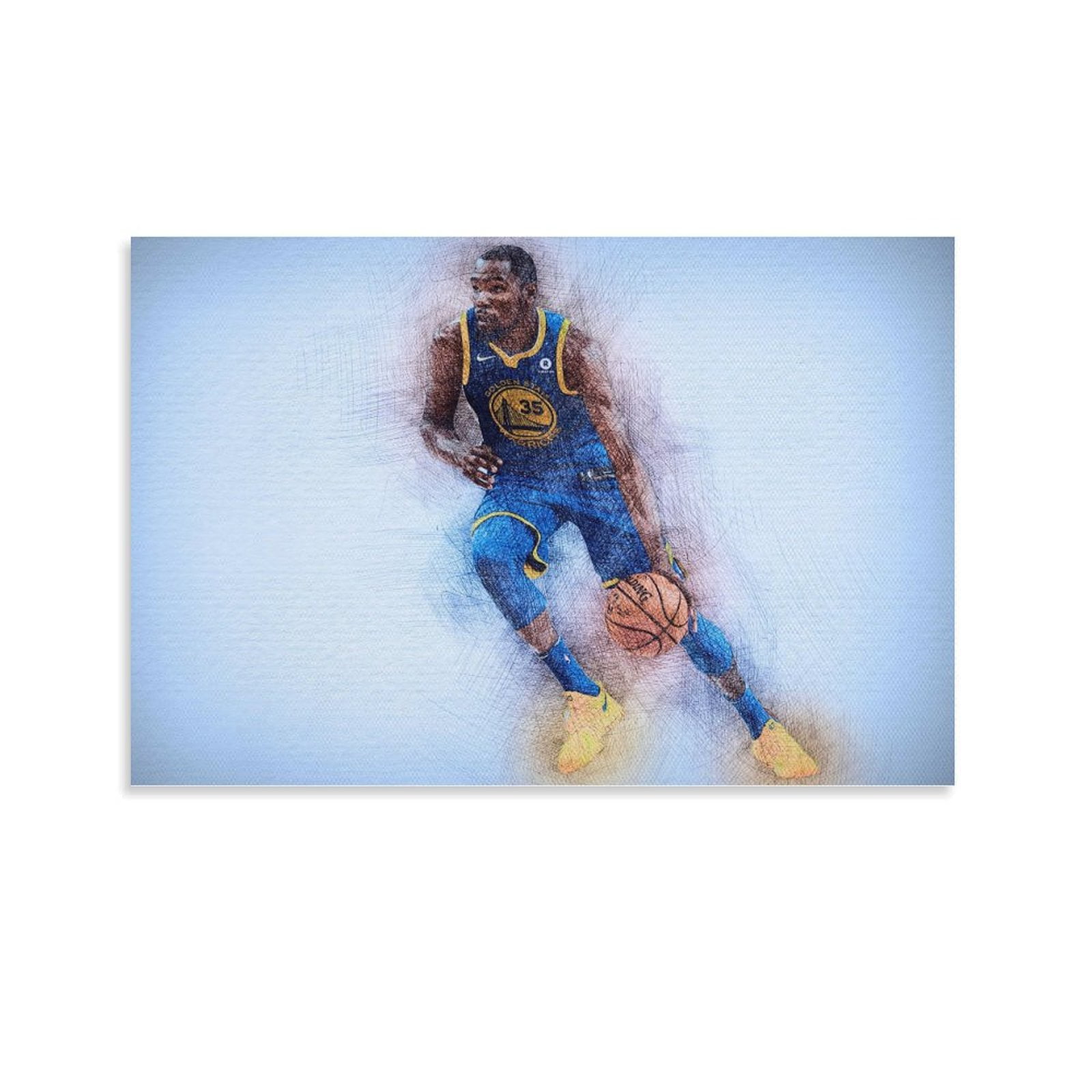 Kevin Durant Basketball Player Poster (37) Room Aesthetic Poster Print ...