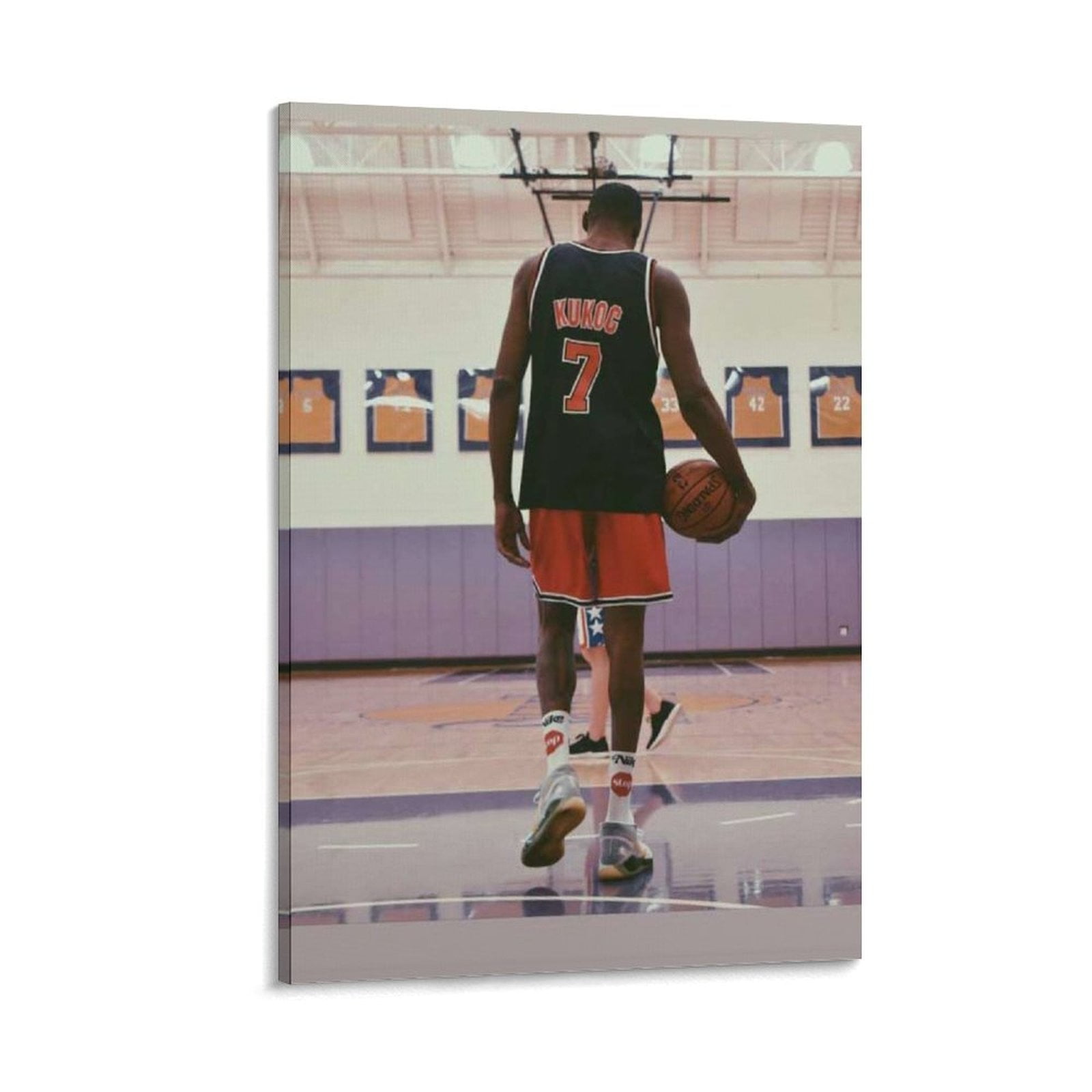 Kevin Durant Basketball Player Poster (59) Canvas Wall Art Prints ...