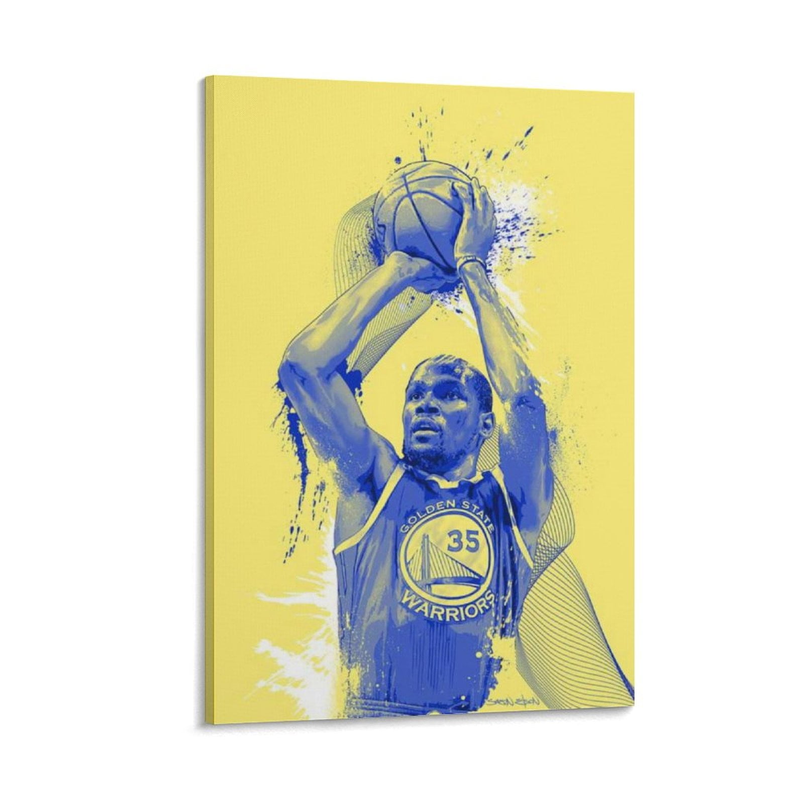 Kevin Durant Basketball Player Poster (7) Poster Cool Artworks Painting ...