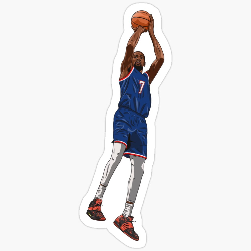 Kevin Durant Sticker Phone Decal Water Bottle Stickers Car Decals ...
