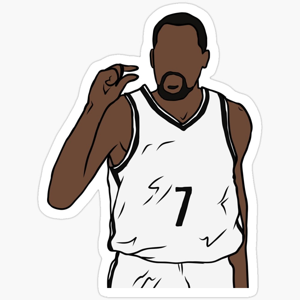 Kevin Durant "Trop Petit" Sticker Phone Decal Water Bottle Stickers Car ...