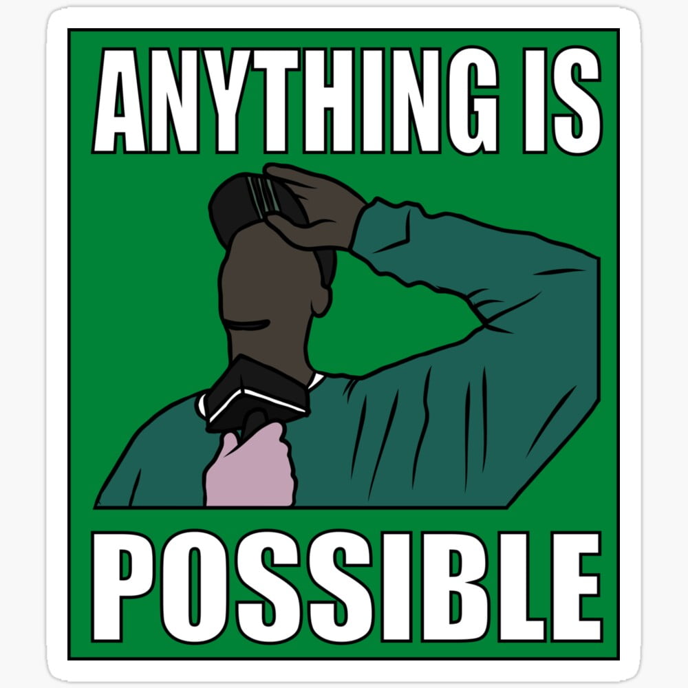 Kevin Garnett "Anything Is Possible" Sticker Phone Decal Water Bottle ...