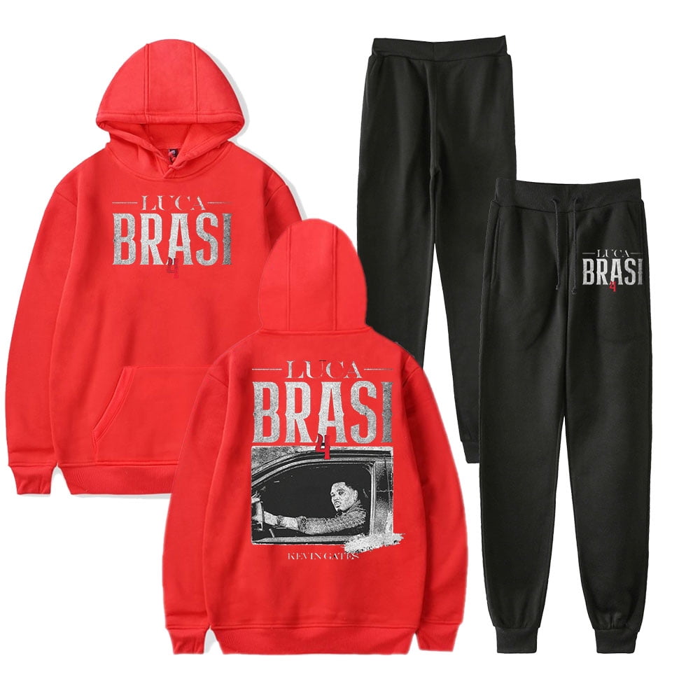 Kevin Gates Luca Brasi 4 Merch Hoodie and SWEATPANTS set pop print ...