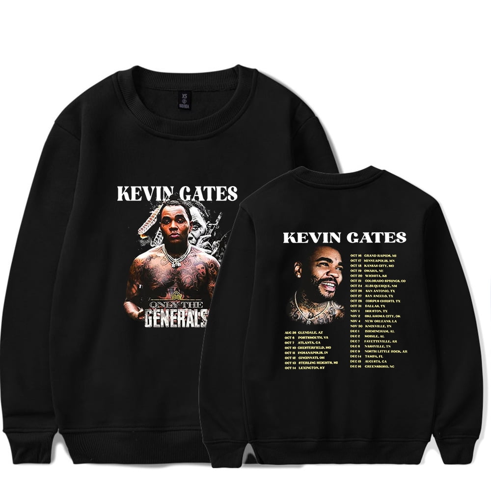 Kevin Gates Only The Generals Tour 2023 Concert Crew Neck Sweatshirt ...
