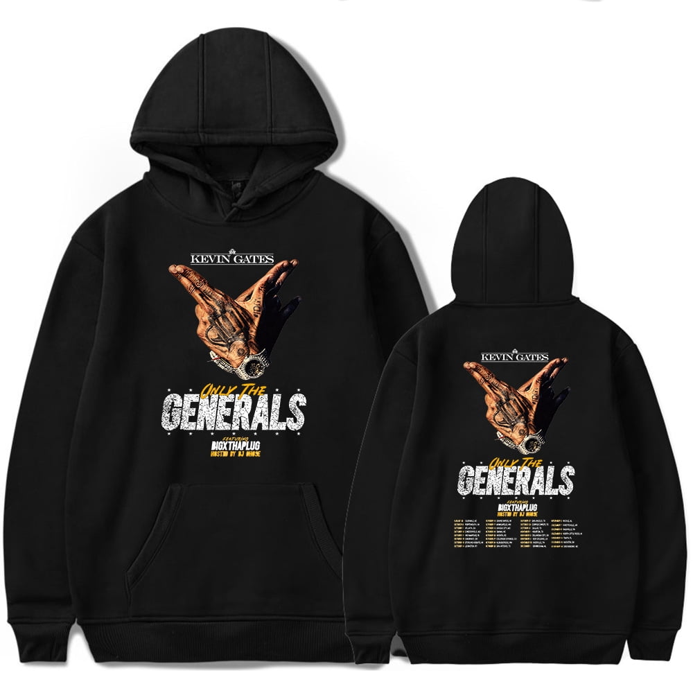 Kevin Gates Only The Generals Tour 2023 Concert Hoodies Merch Popular ...