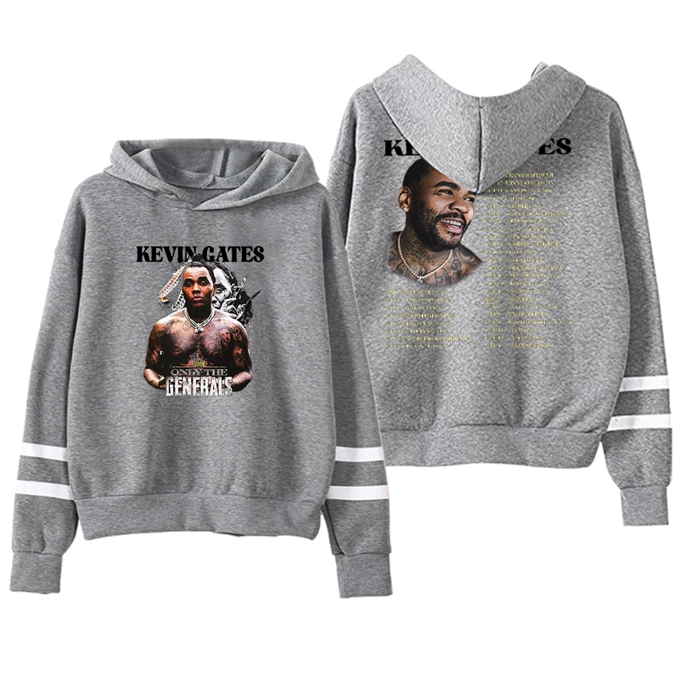Kevin Gates Only The Generals Tour Merch Hoodie Pocketless Parallel Bas ...