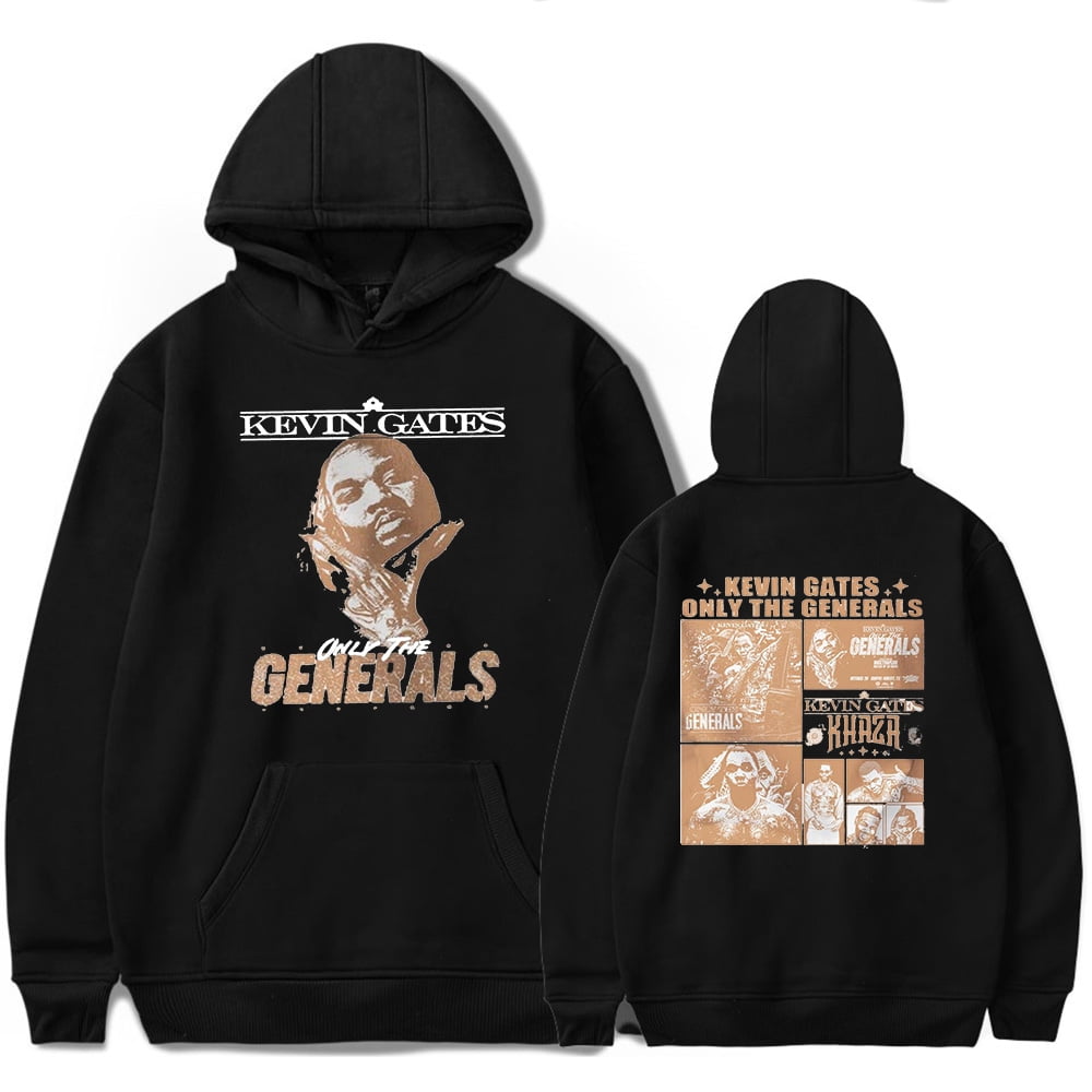 Kevin Gates Only The Generals Tour Merch Hoodie Sweatshirt Logo Women ...