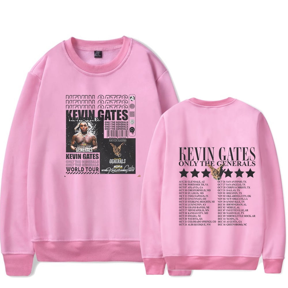 Kevin Gates Rapper Only The Generals Tour 2023 Concert Crew Neck ...