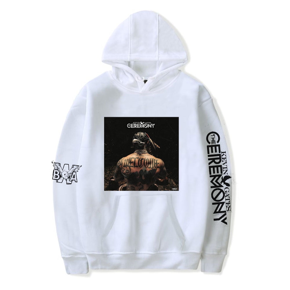 Kevin Gates Rapper The Ceremony album Hoodies Merch pop graphics print ...