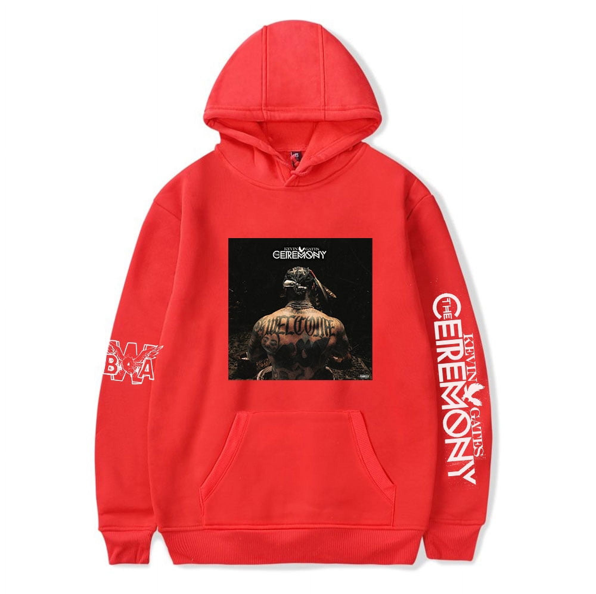 Kevin Gates Rapper The Ceremony album Hoodies Merch pop graphics print ...