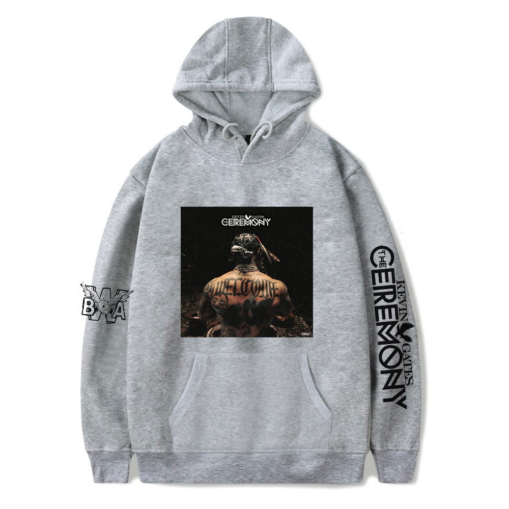 Kevin Gates Rapper The Ceremony album Hoodies Merch pop graphics print ...