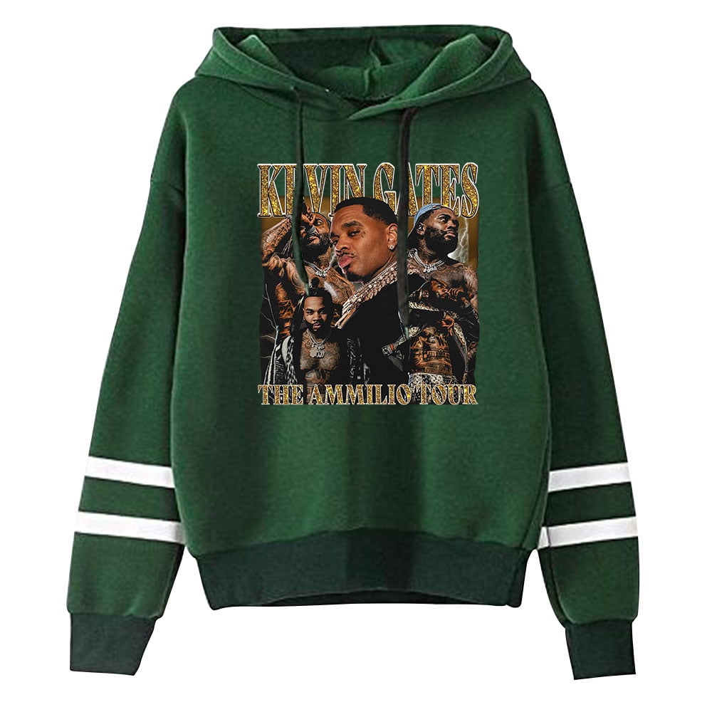 Kevin Gates The Amilio Tour Merch Men/Women Hooded Sweet Streetwear ...