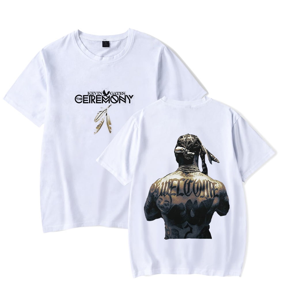 Kevin Gates The Ceremony album T-shirts Merch pop graphics print ...