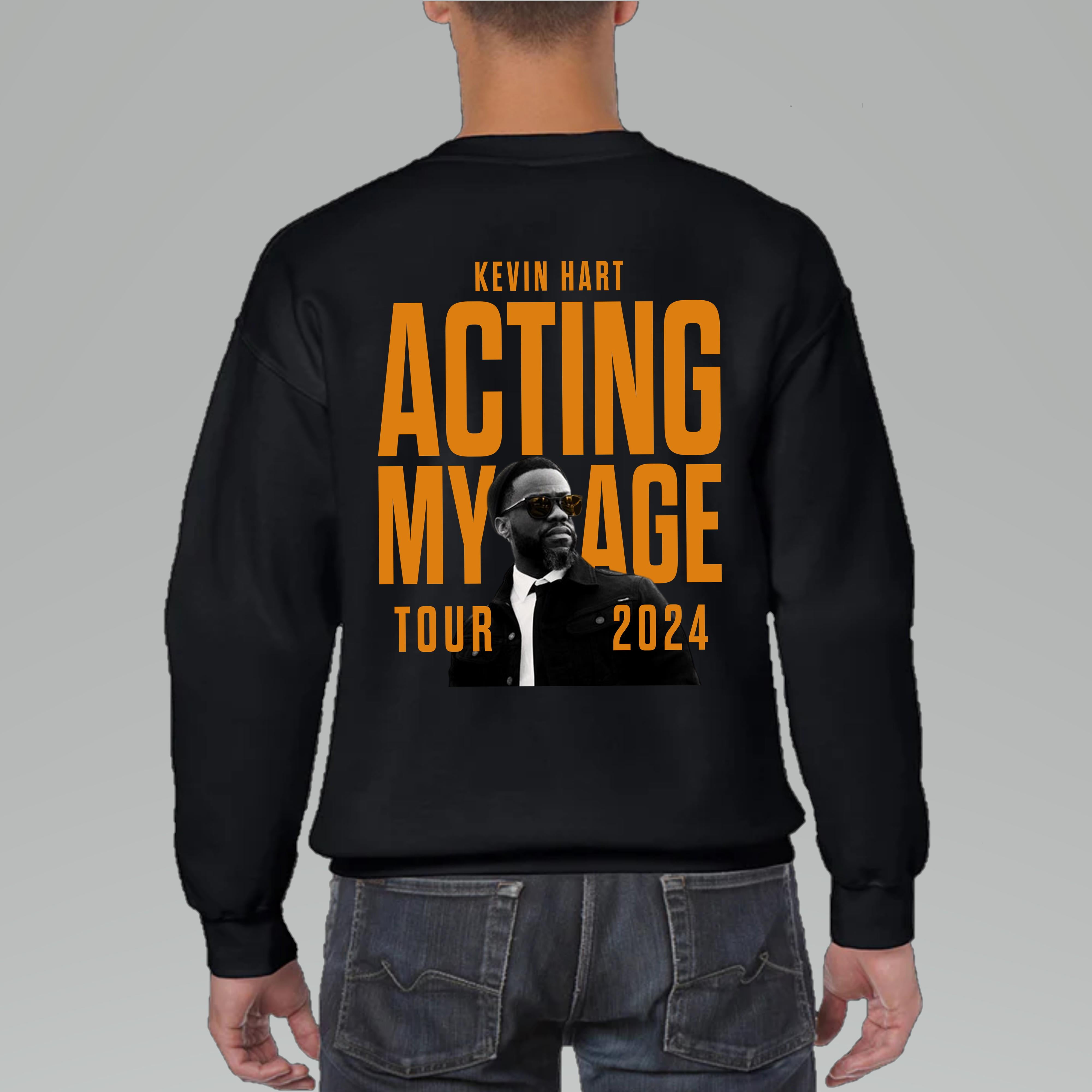 Kevin Hart Act My Age Tour 2024 Shirt, Kevin Hart 2024 Concert Shirt ...