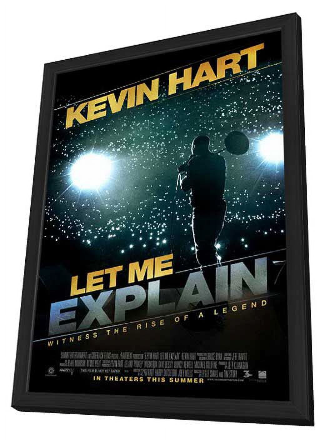 Kevin Hart: Let Me Explain (2013) 11x17 Framed Movie Poster - Walmart.com