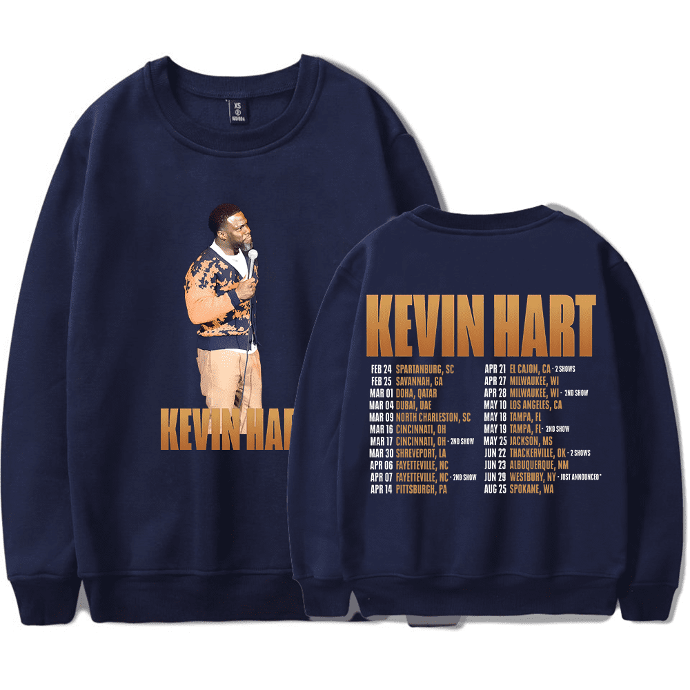 Kevin Hart Merch Sweatshirt Acting My Age Tour 2024 Hoodies Long Sleeve ...