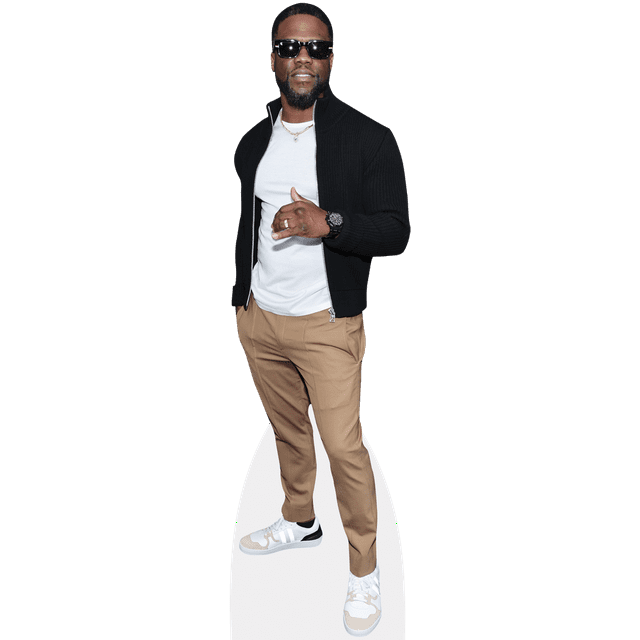 Kevin Hart (White Tshirt) Mini Cardboard Cutout Standee - Walmart.com